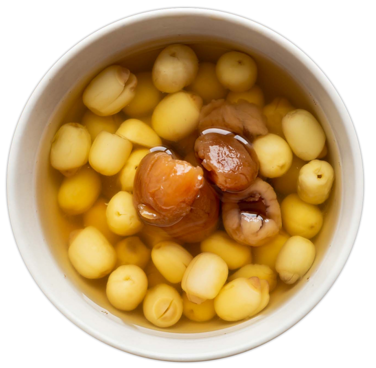 Canned lotus nuts in syrup – Tu Thao export straw mushroom